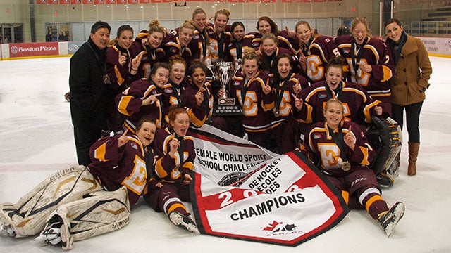 Edge School for Athletes wins first-ever gold medal at Female World ...