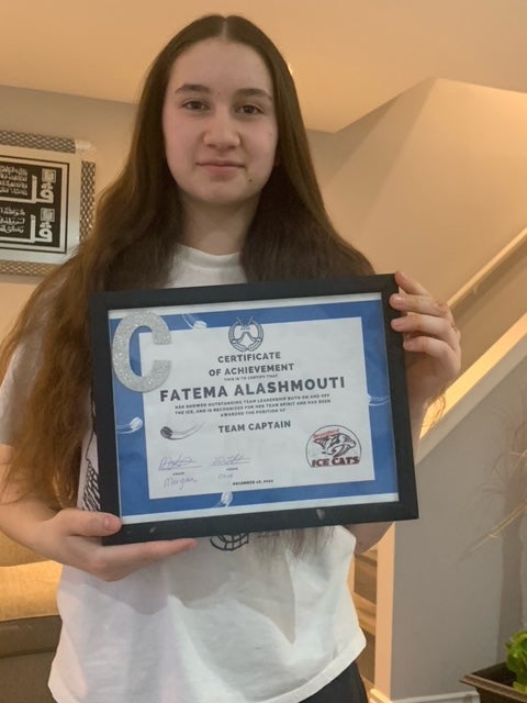 Assist Fund in Action: Fatema Alashmouti | Hockey Canada