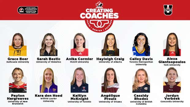 Twelve student-athletes added to Creating Coaches program | Hockey Canada
