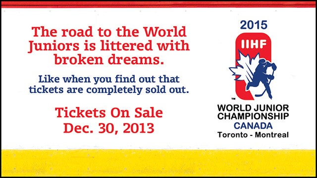 2015 IIHF World Junior Championship ticket packages on sale to general ...