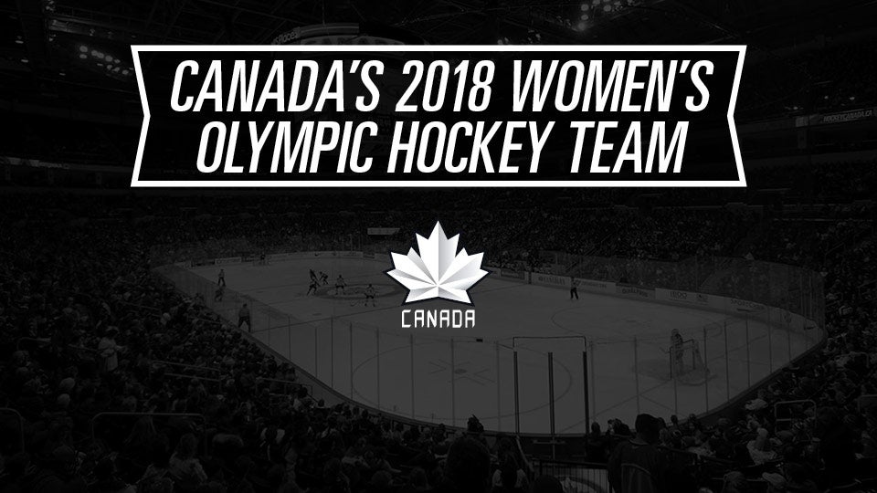 Canadian Women’s Hockey Team named for 2018 Olympic Winter Games