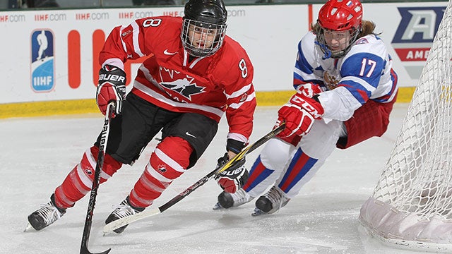 Women reinvent Canada-Russia rivalry at worlds | Hockey Canada